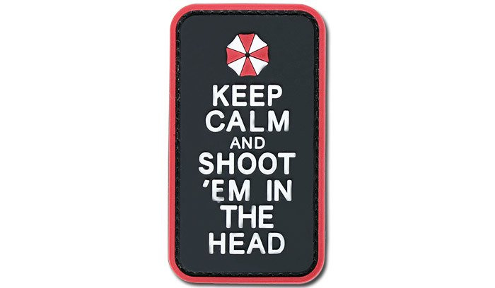 4TAC - PVC Patch - Keep Calm and Shoot'em in the Head best price | check availability, buy ...