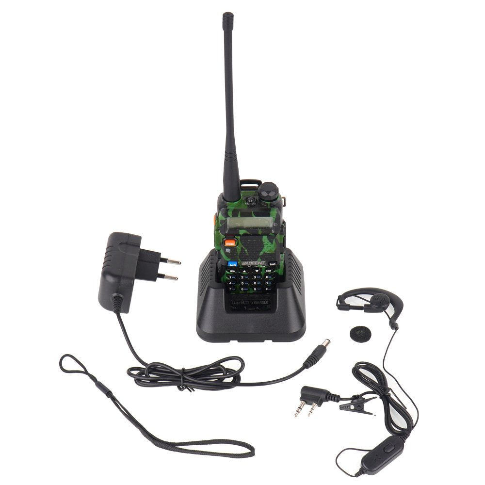 BaoFeng - VHF/UHF UV-5R HT Duobander PTT Radio - Camouflage - 5 W best ...