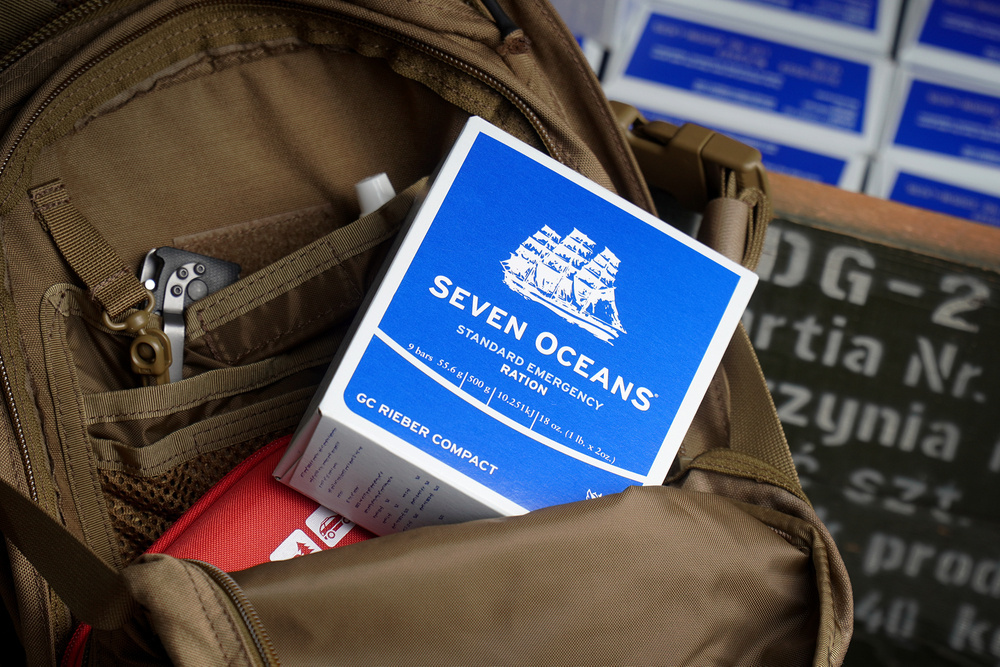 GC Rieber - Seven Oceans Emergency Ration - 2450 kcl - Set of 24 pieces ...