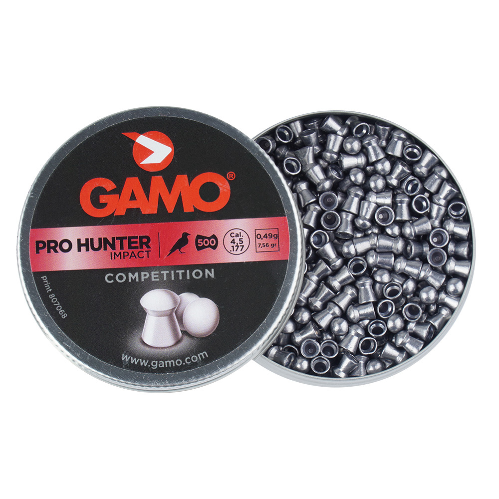 Gamo - Diabolo Pellets AccuTek Pro Hunter Impact - Caliber 4.5 mm - 500 ...