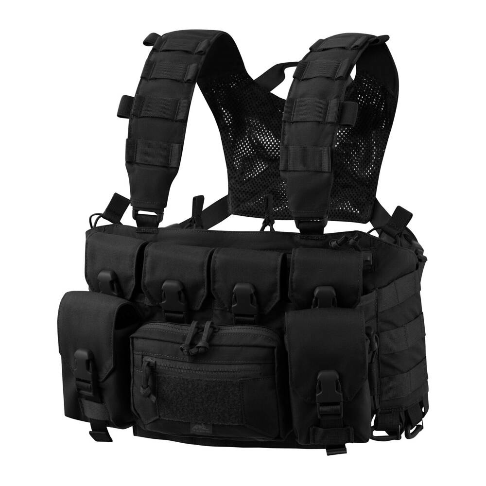 Helikon - Chest Rig Vest Guardian Recce - Cordura - Black - KK-GRC-CD ...