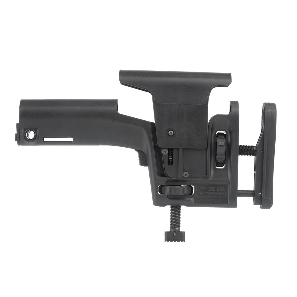 IMI Defense - Fixed Sniper Stock for AR-10 and SR-25 - Polymer - Black - IMI-ZS111-BLK best ...