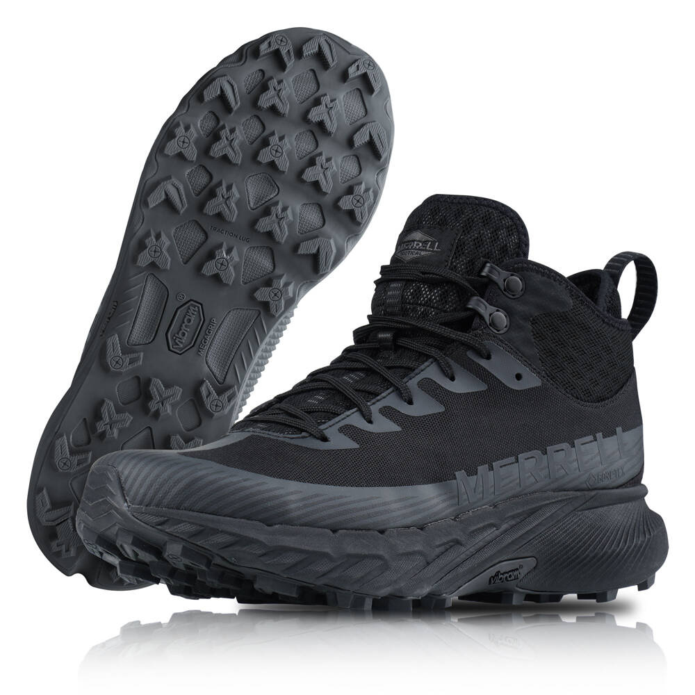 Merrell - Boots Agility Peak 5 Tactical Mid GTX - Black - J005771 best ...