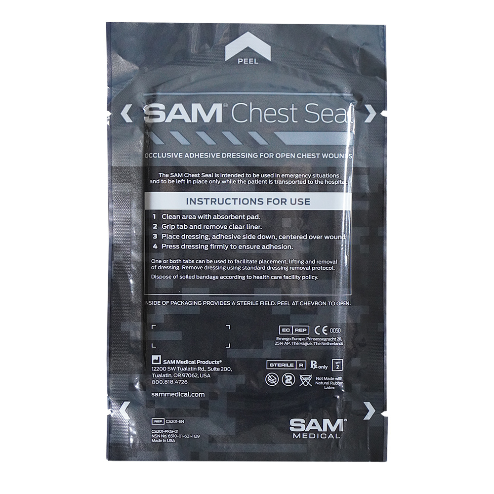 SAM Medical - SAM® Chest Seal - 2 pcs - CS201-EN best price | check ...