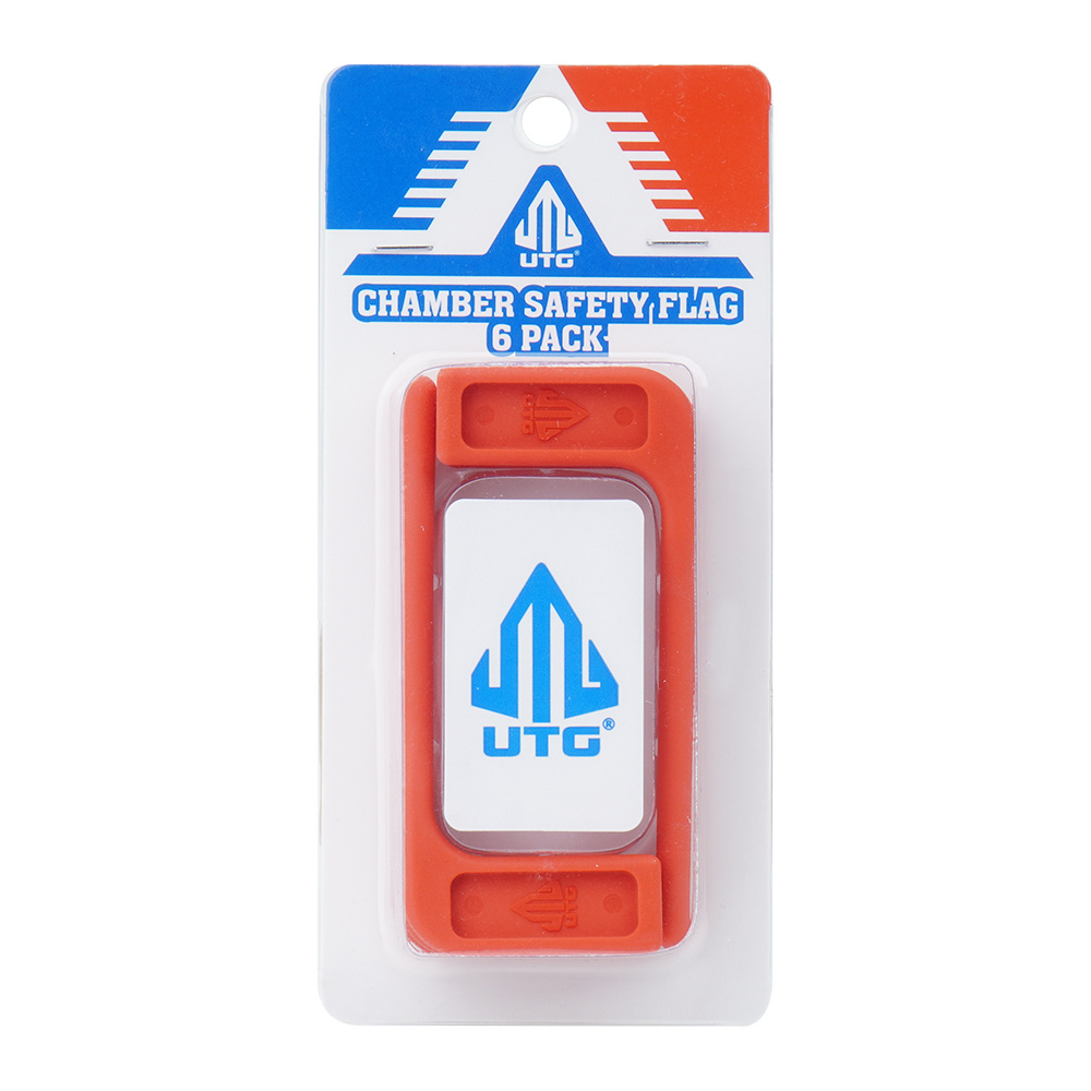 UTG - Universal Firearm Chamber Safety Flag - Red - 6 pcs - RB-CSF06 ...