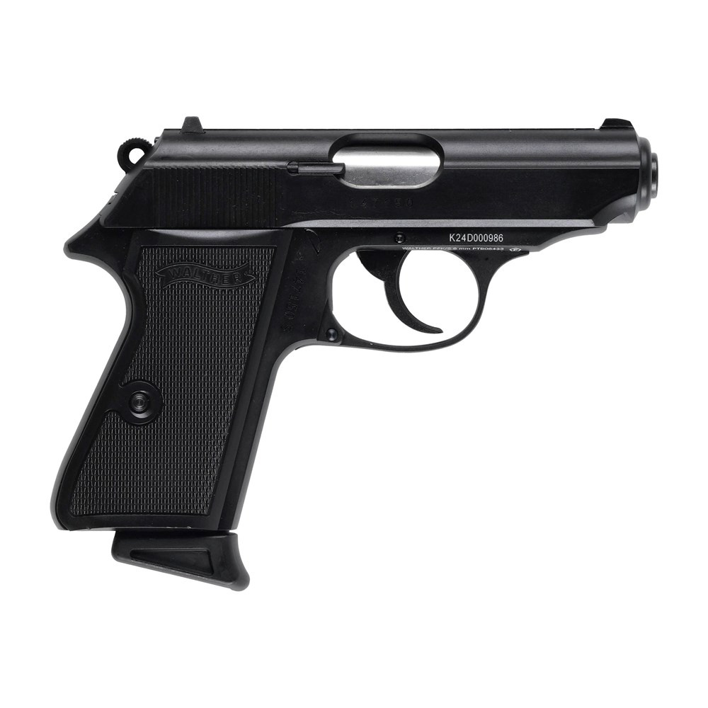 Umarex - Replica ASG Pistol Walther PPK/S - Green Gas - Black - 2.6557 ...