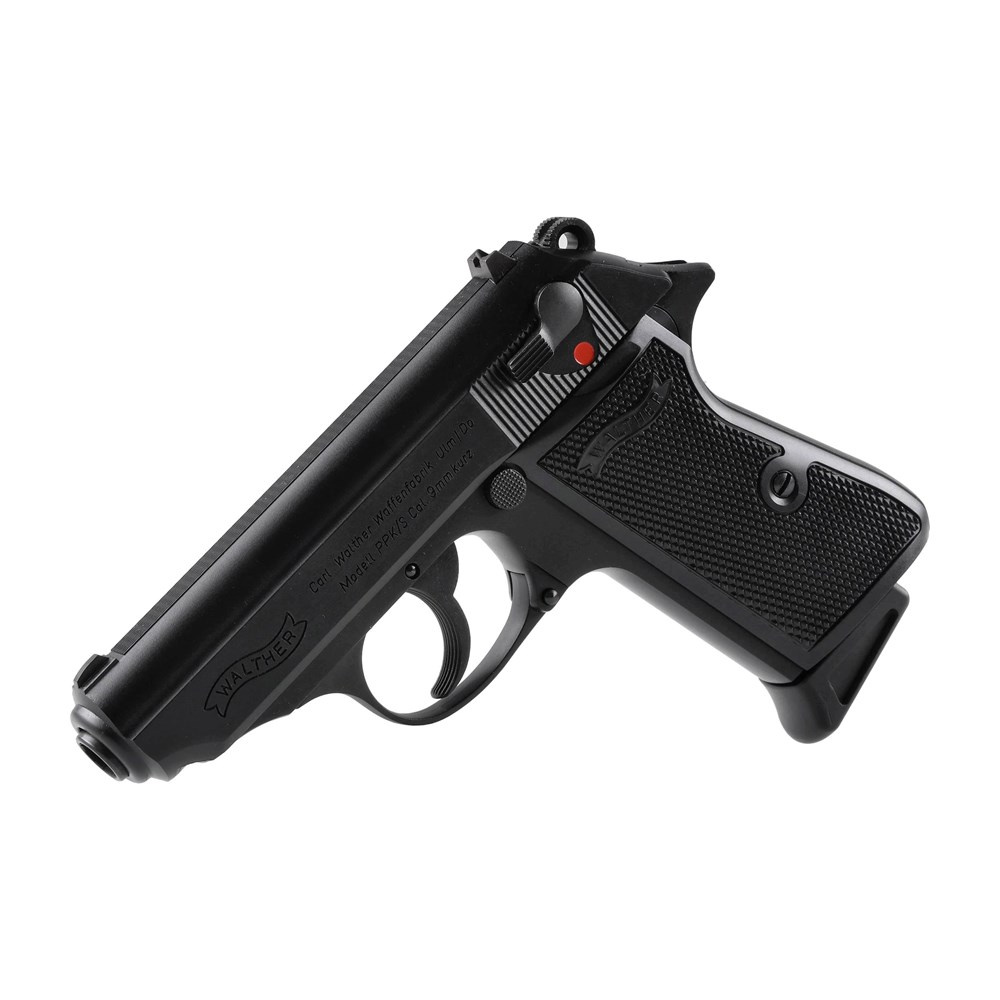 Umarex - Replica ASG Pistol Walther PPK/S - Green Gas - Black - 2.6557 ...