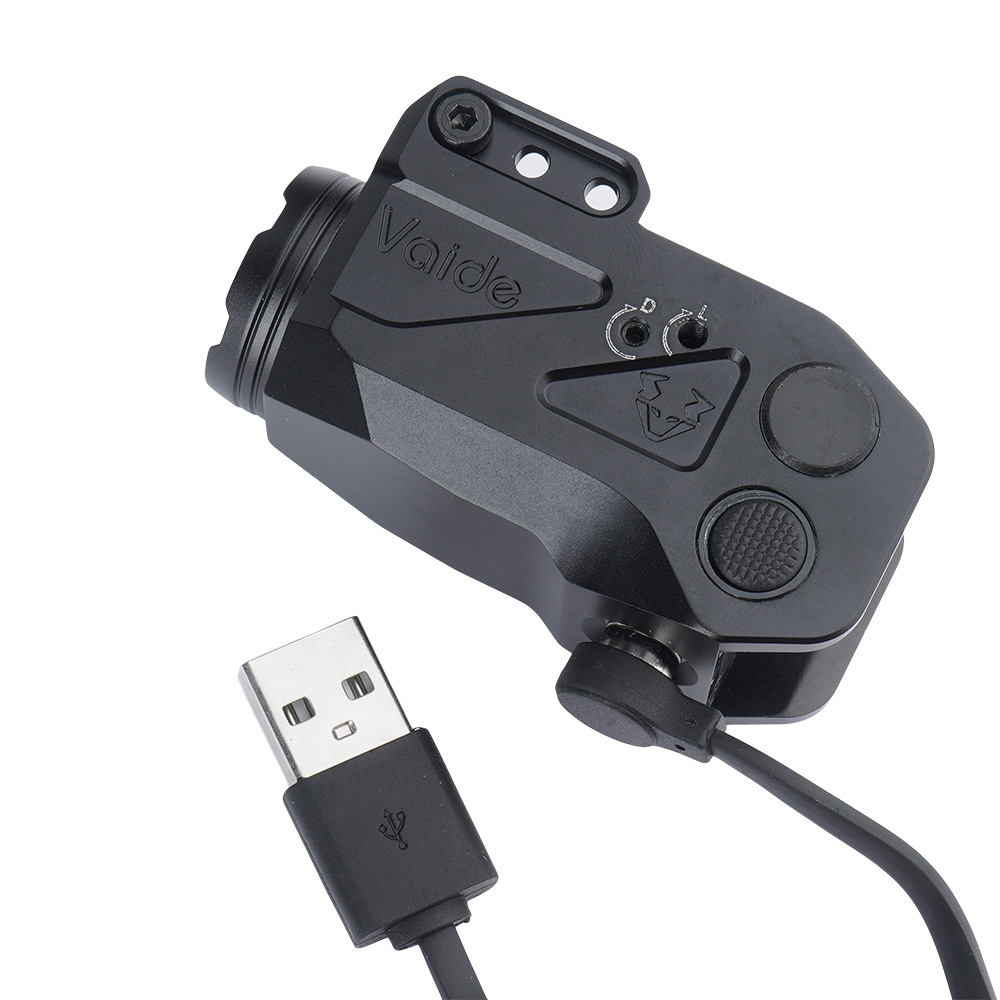 Vaide - Tactical Weapon LED Flashlight with Laser Scrapper Combo - 500 ...