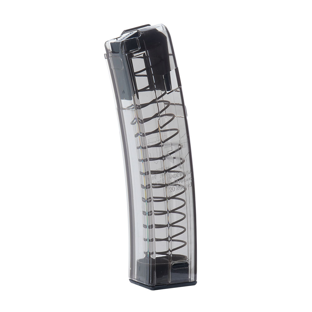 ETS - Polymer Magazine for MP5 - 9x19 mm - 20 rounds - Clear - HKMP5-20 ...