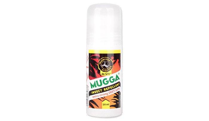 Mugga - STRONG mosquito and tick repellent - 50% DEET - Roll-On - 50 ml ...