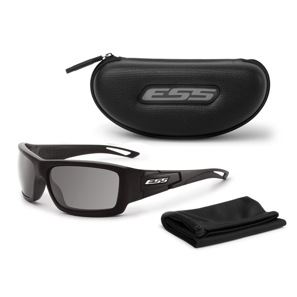 ESS - Credence Ballistic Sunglasses - Black - Smoke Gray - EE9015-04 ...