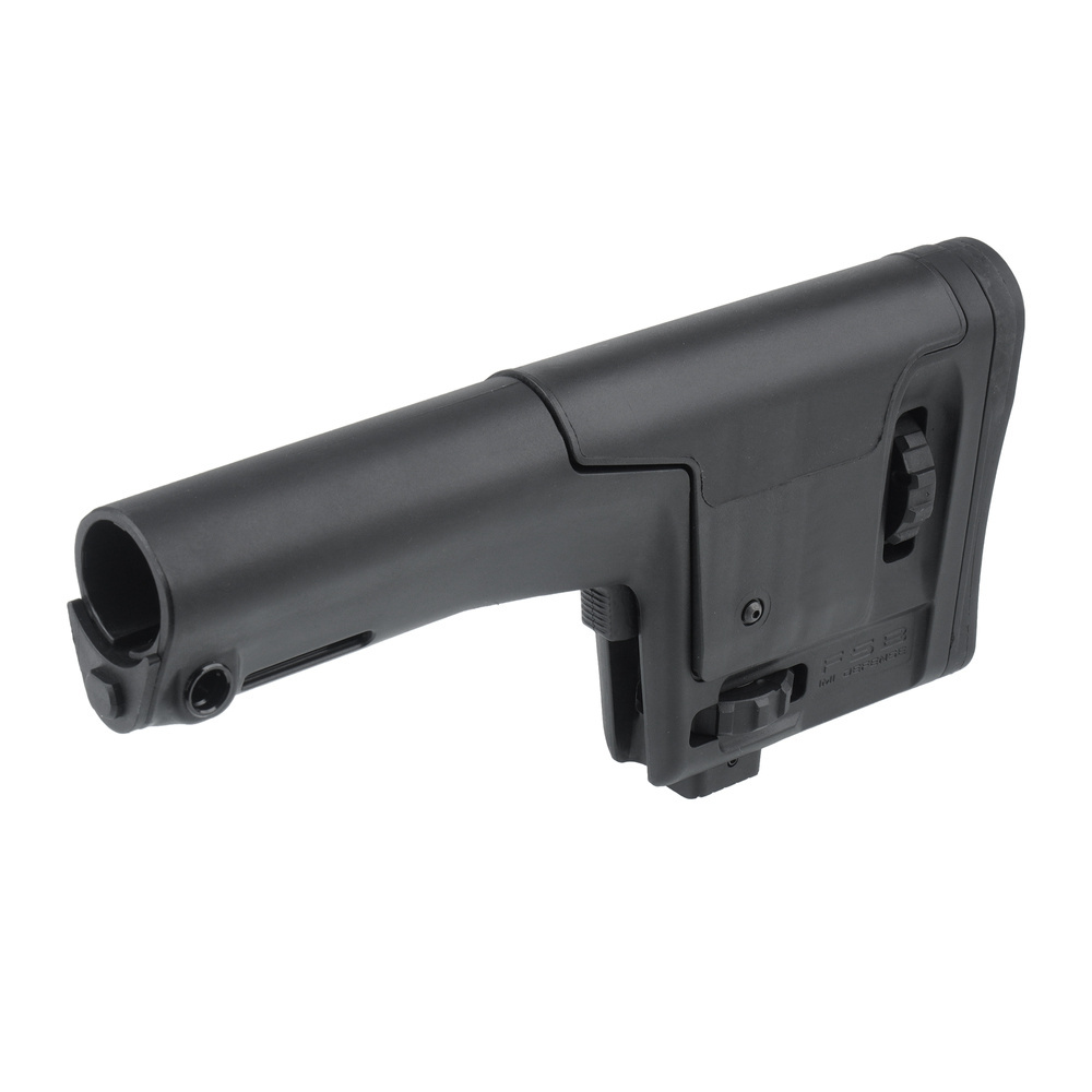 IMI Defense - Fixed Sniper Stock for AR-10 and SR-25 - Polymer - Black - IMI-ZS111-BLK best ...