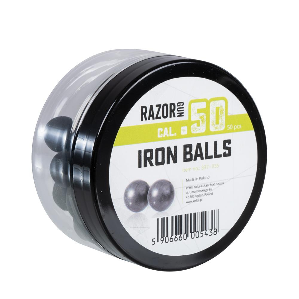 RazorGun - Rubber Bullets with Iron Fillings RAM .50 for Umarex HDR50 ...