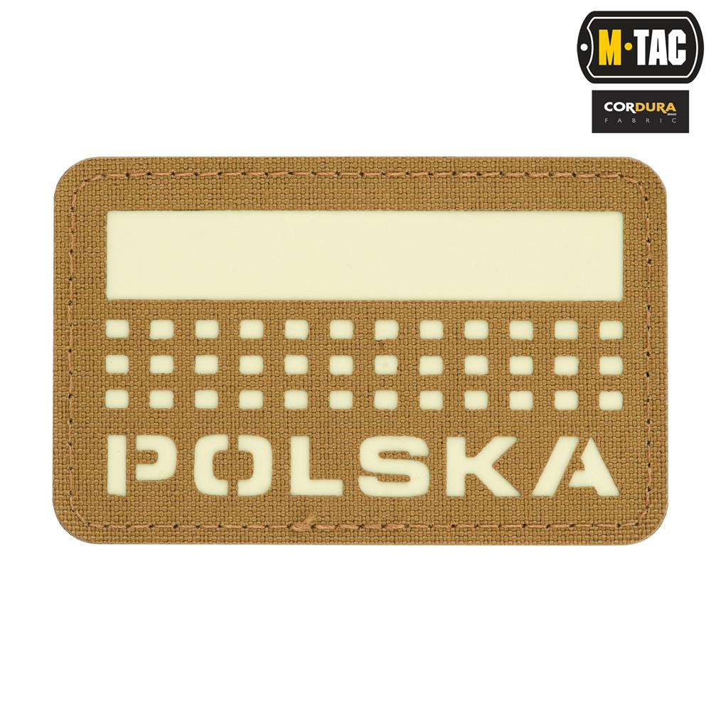 M-Tac - Patch with Flag and Inscription Poland - Laser Cut - Pixels ...