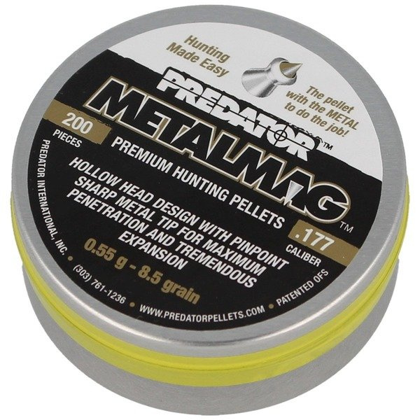 JSB - Predator MetalMag Airgun Pellets - .177 / 4.5 mm - 200 pcs - 2001 ...