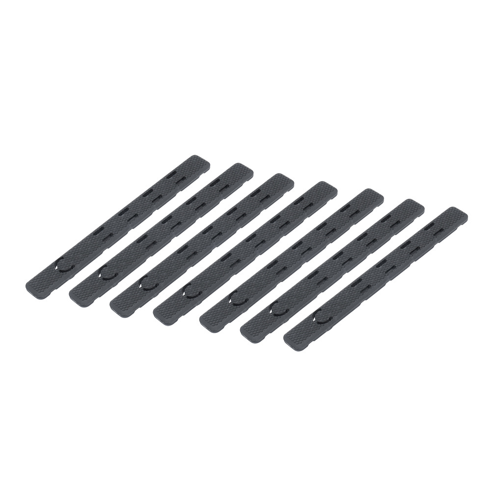 UTG - Low Profile KeyMod Handguard Panel Covers - 5.5'' - Black - 7 pcs ...