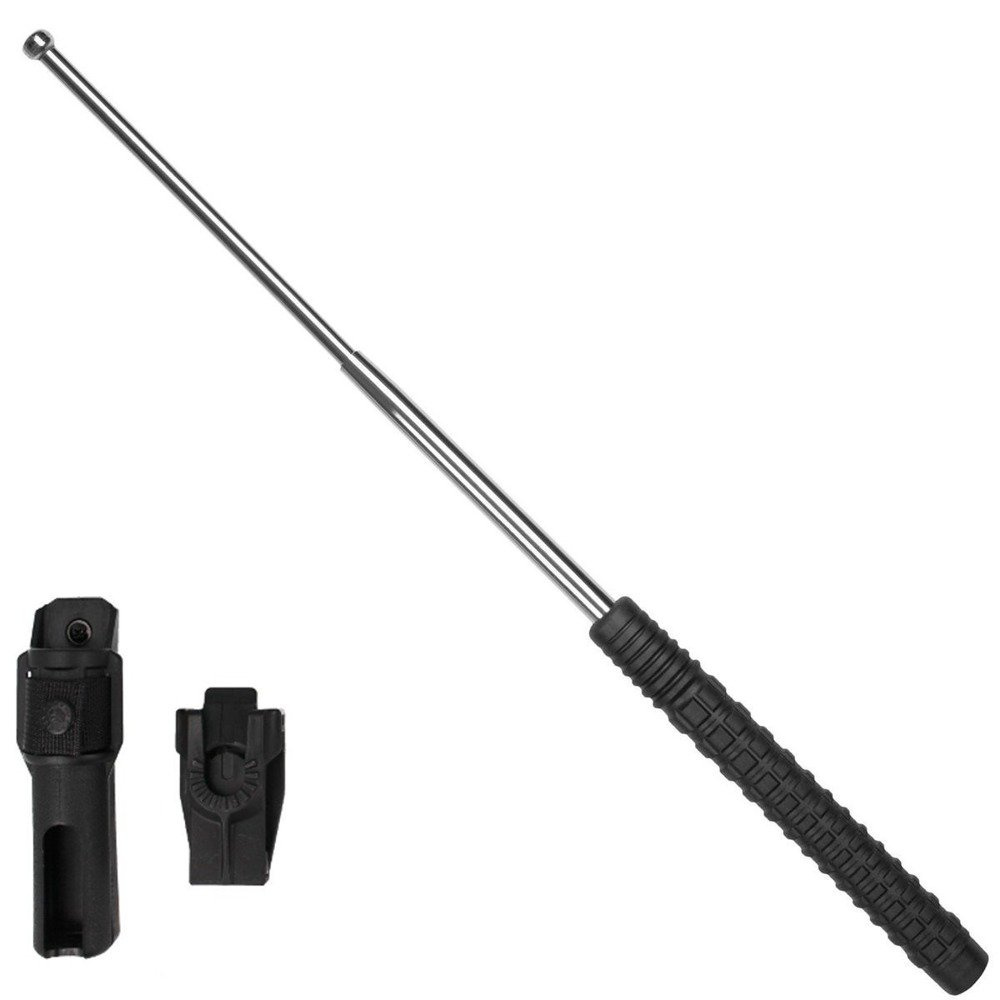 ESP - Hardened expandable baton with holder - 23" - Extra Grip handle ...