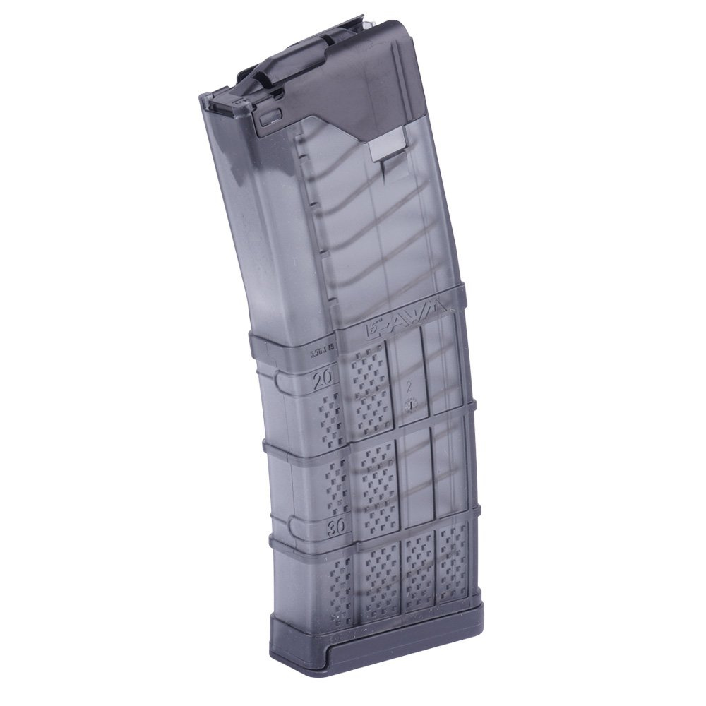 Lancer - L5AWM® 30 Magazine - 5.56x45mm / .223 - Translucent Smoke ...