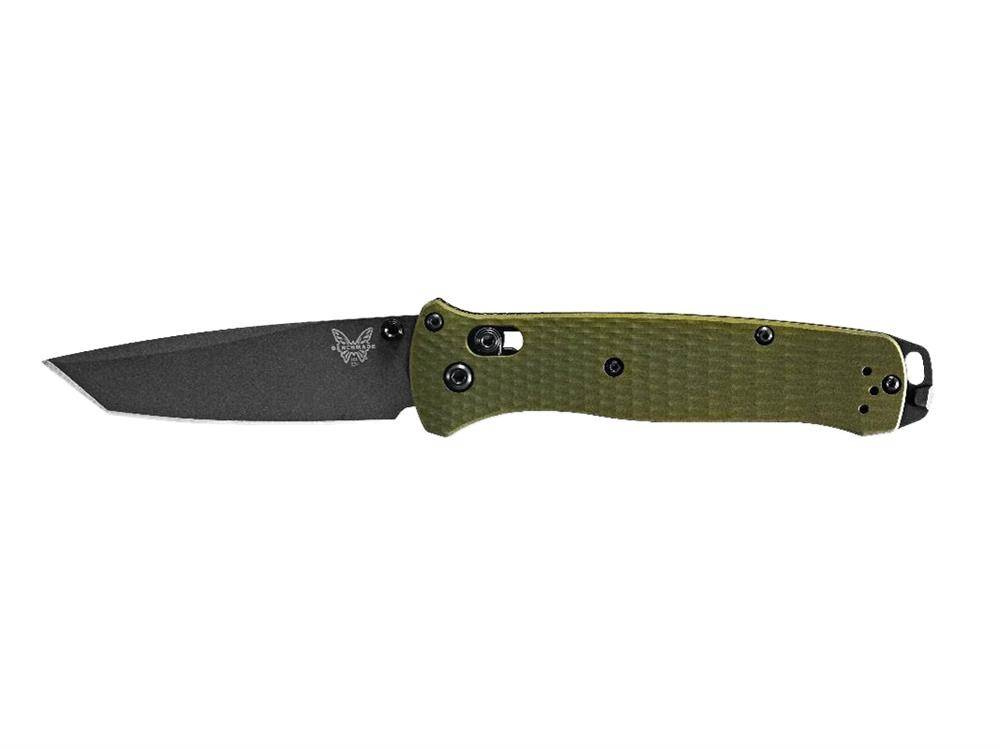 Benchmade - 537GY-1 Bailout Folding Tactical Knife - CPM-M4 - Green ...