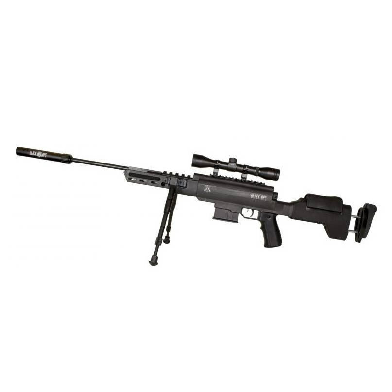 Black Ops - Sniper Power Piston Break-Action Rifle with 4x32 Scope and ...