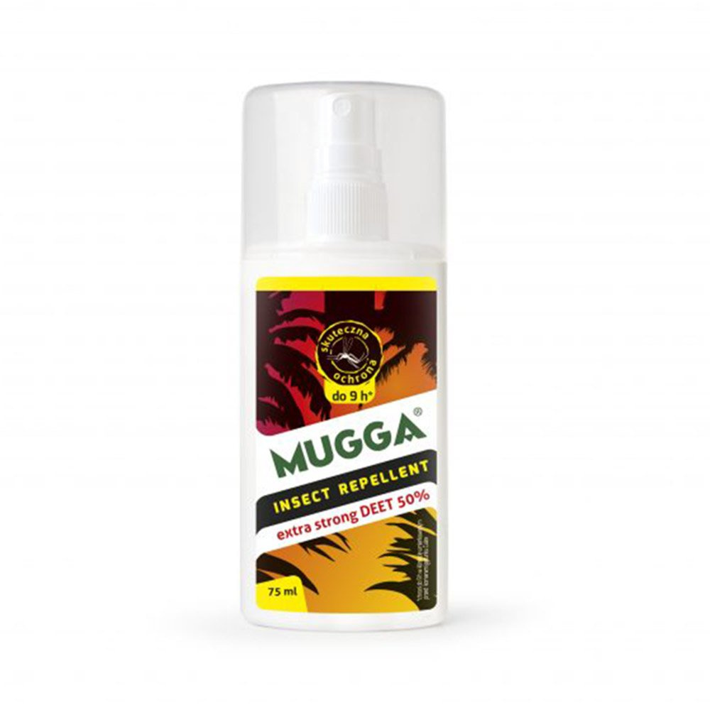 Mugga - STRONG mosquito and tick repellent - 50% DEET - Spray - 75 ml ...
