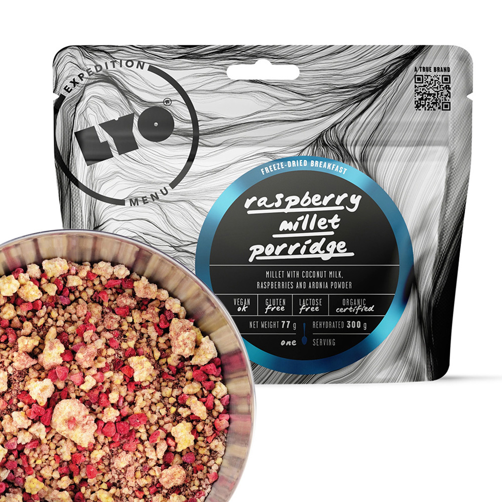 LyoFood - Freeze-Dried Food Ration Lyo Expedition - Eco Raspberry ...