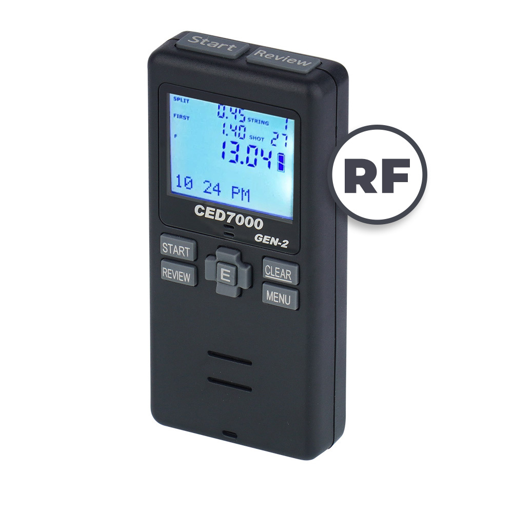Double Alpha Academy - Shot Timer CED7000 GEN-2 - RF - Black - 104064 ...