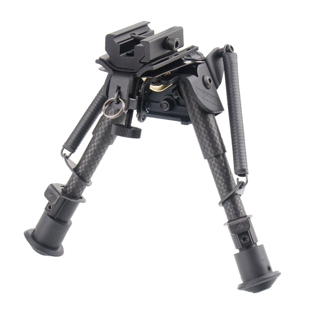 Rokstad - Carbon Fiber Spring Bipod - Swivel - 155-230 mm - Harris ...