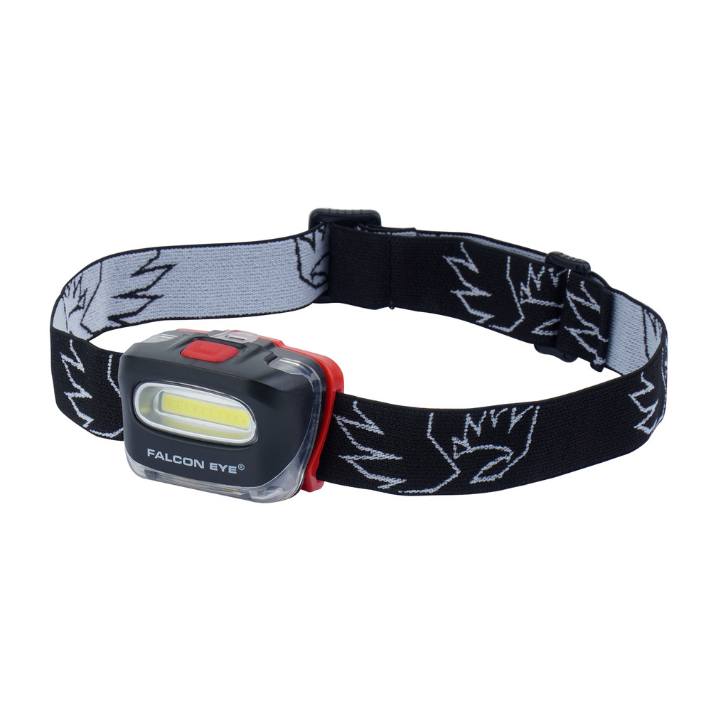 Falcon Eye - Head Flashlight Blaze - COB LED - 130 lm - Black / Red ...