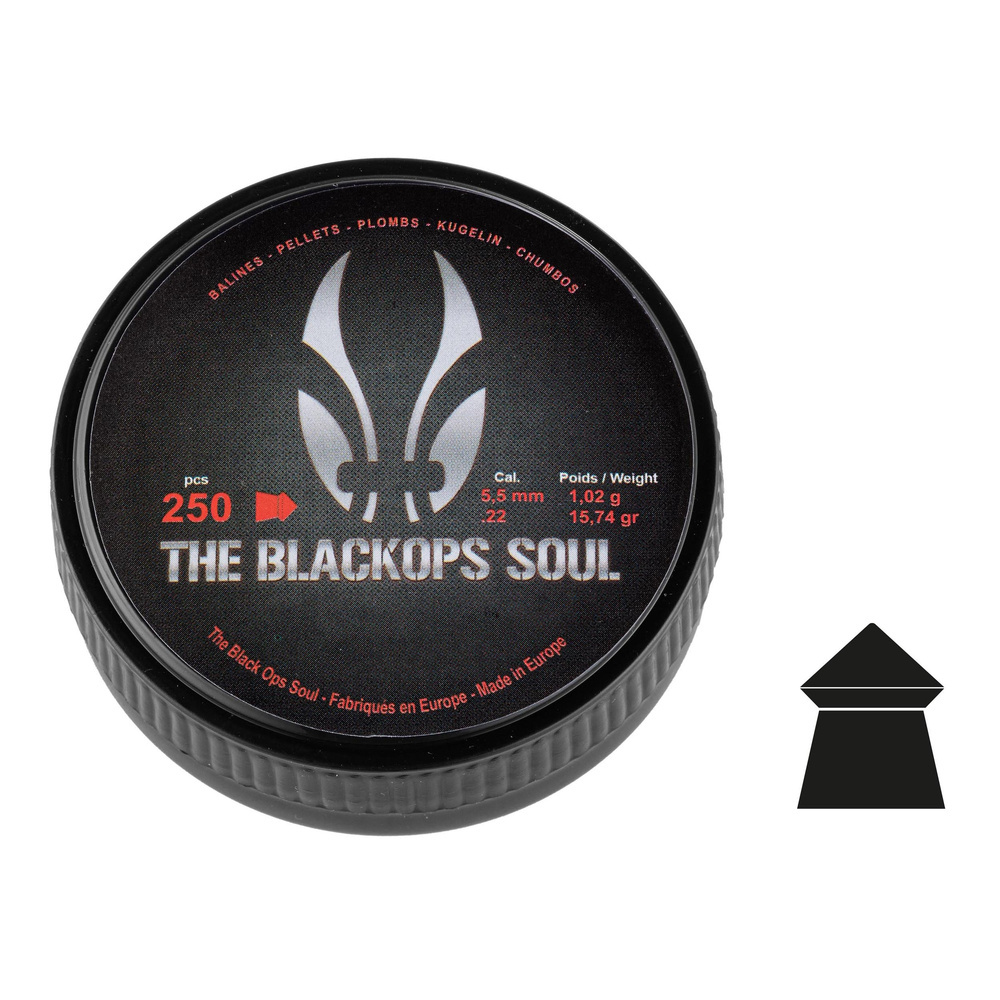 Black Ops Point Airgun Pellets 5,5 mm 250 pcs PB304