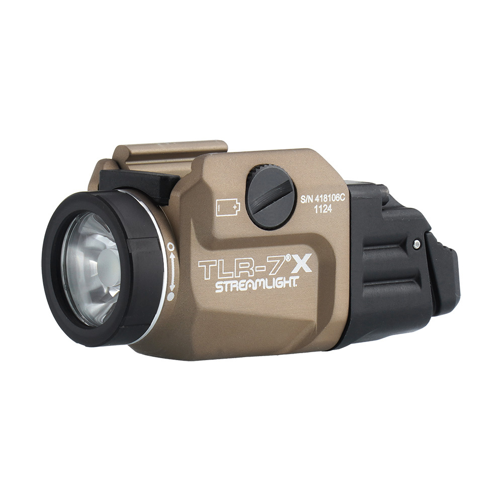 Streamlight - Tactical Weapon Flashlight TLR-7 X - Aluminum - FDE - L ...