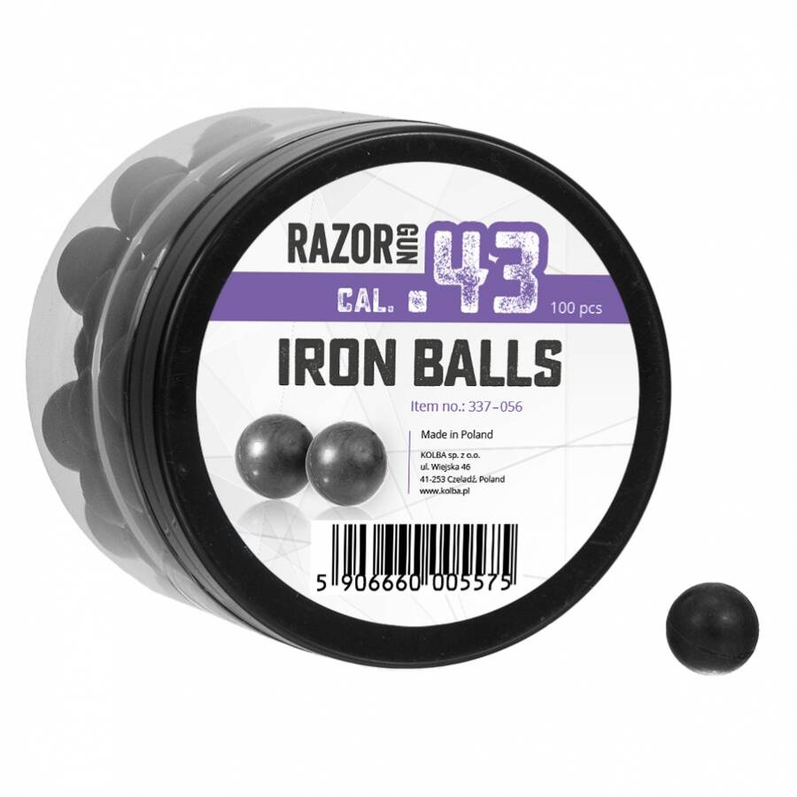 RazorGun - RAM Rubber Bullets with Iron Fillings for Umarex M&P9c ...