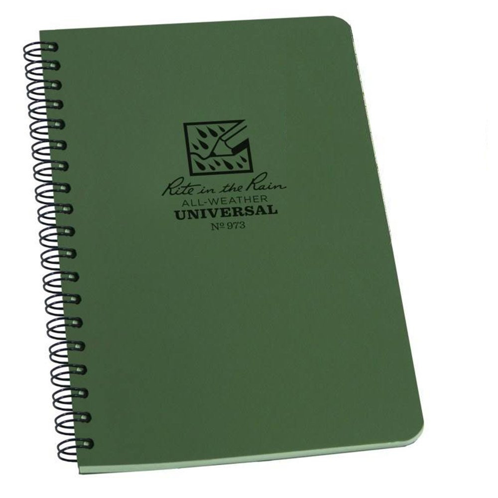 Rite in the Rain - All-Weather Notebook - 4 5/8 x 7" - 973 - Olive best ...
