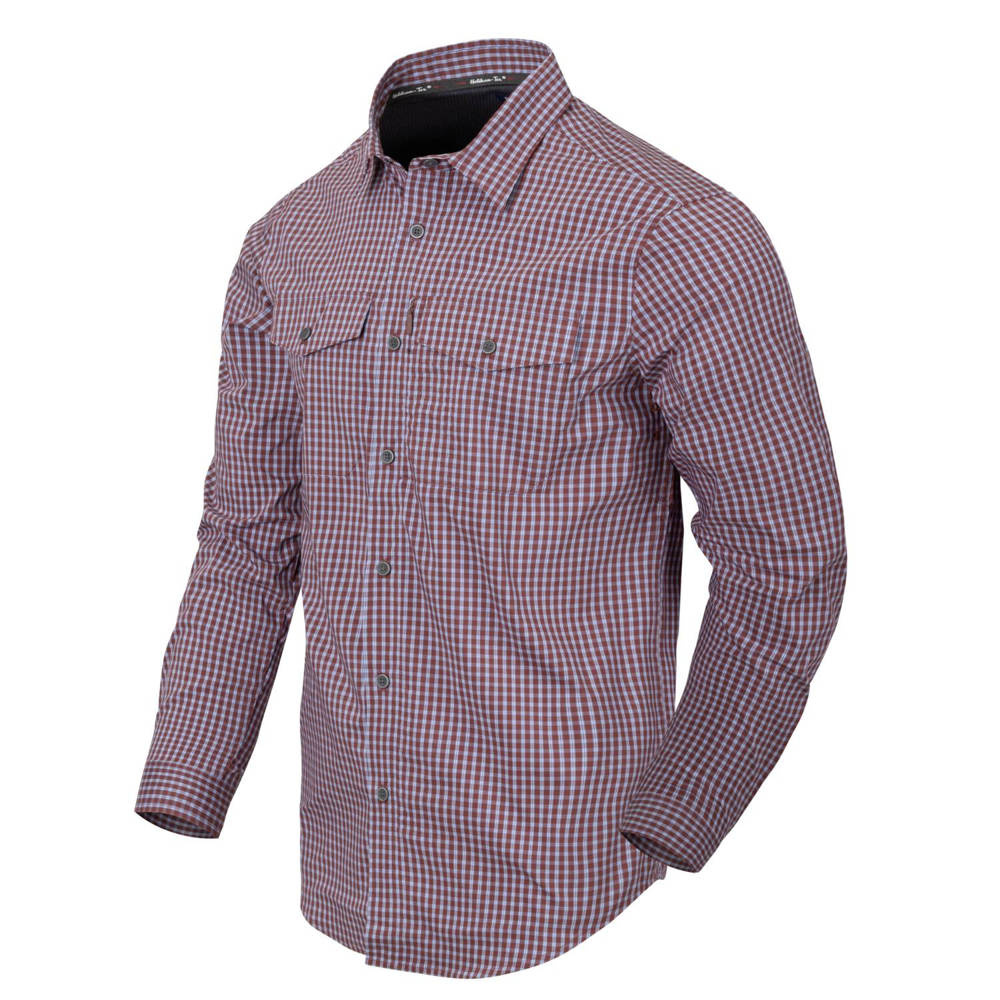 Helikon - Shirt Covert Concealed Carry - Scarlet Flame Checkered - KO ...